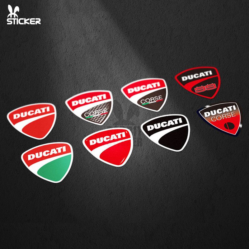 Ducati logo sticker Monster696 821 797 659 1199 1299 899 Scrambler ...