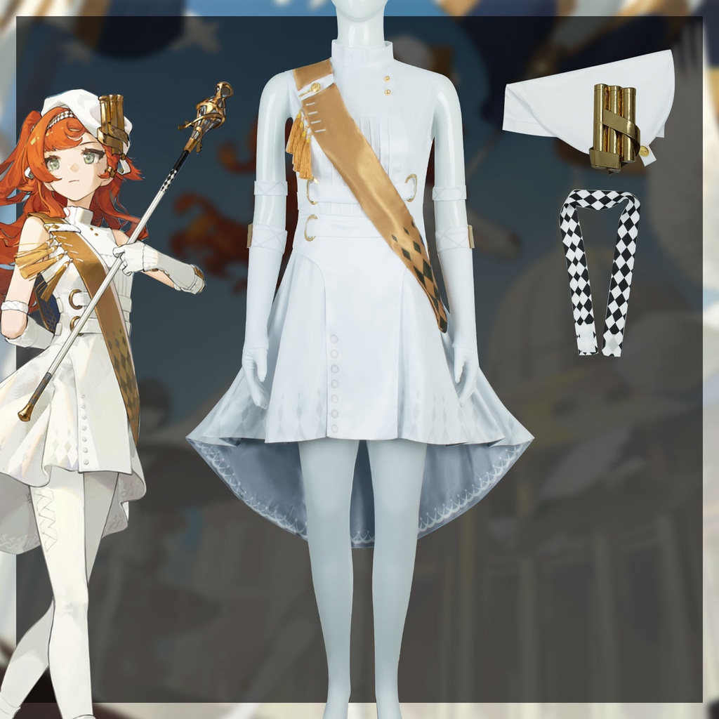 Reverse:1999 Sonetto Cosplay set dress anime game character same dress ...