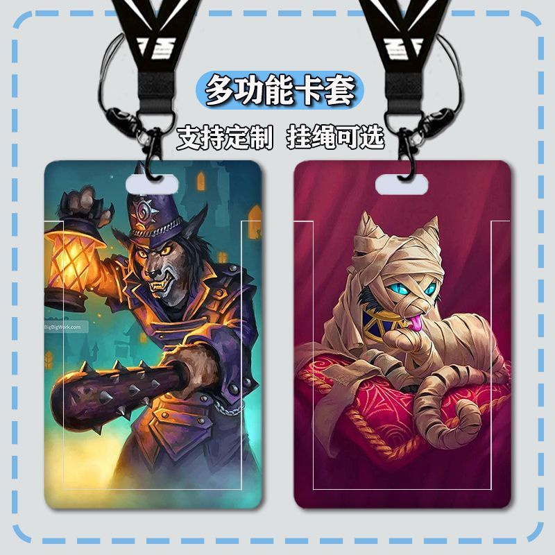 Hearthstone: Heroes of Warcraft Card Holder Custom Student ID Personal ...