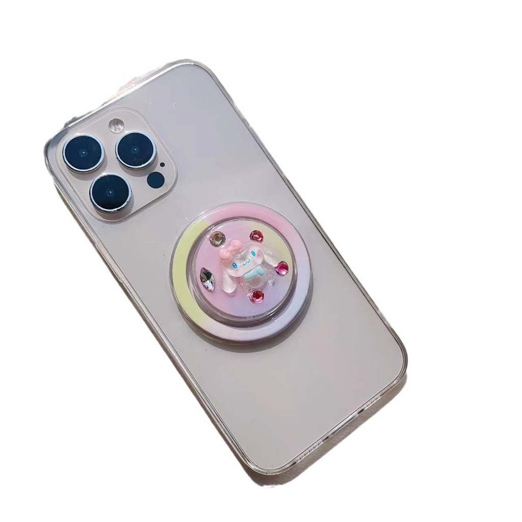 3D Simulated Pearl Jelly Donuts Magnetic Phone Holder GripTok Socket ...