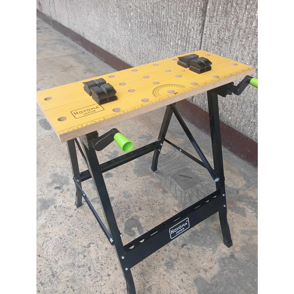 HOYOMA JAPAN Folding Clamping Work Bench With Movable Pegs WB-002 ...