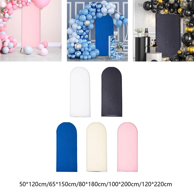 [Wishshopeelxn] Wedding Arch Stand Covers Backdrop Fitting Banquet ...