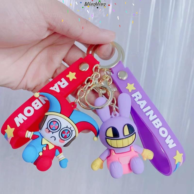 The Amazing Digital Circus keychain pendant Anime Keychain Cartoons ...