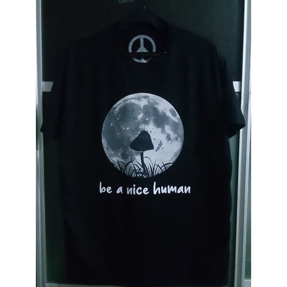 ♞Hippies Philippines - The Shroom and The Moon (Black) | Shopee Philippines