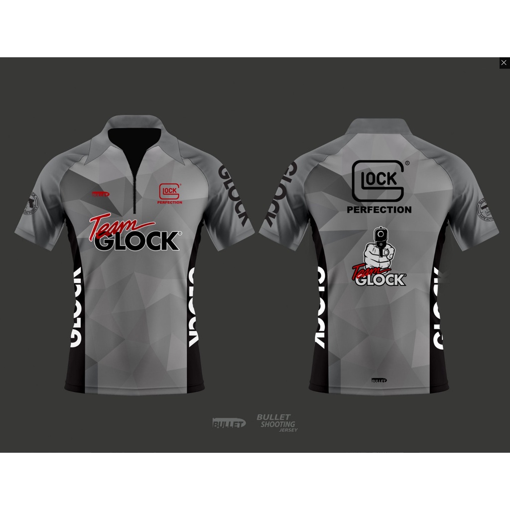 Colorful TEAM GLOCK 3D ALL PRINT POLO SHIRT (FREE NAME CUSTOM) | Shopee ...