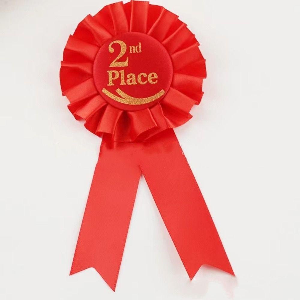 CHAMPIONO Ribbon Award Set, Recognition Ribbons Blue,Red,White Rosette ...