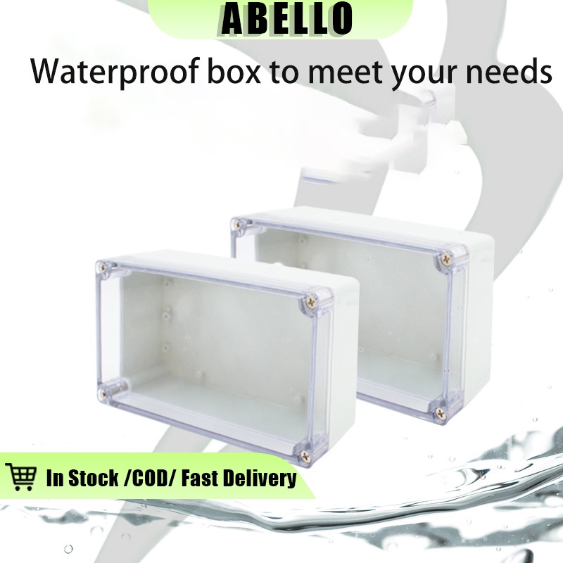 Outdoor Monitoring Box Transparent Waterproof Junction Box ABS Plastic ...