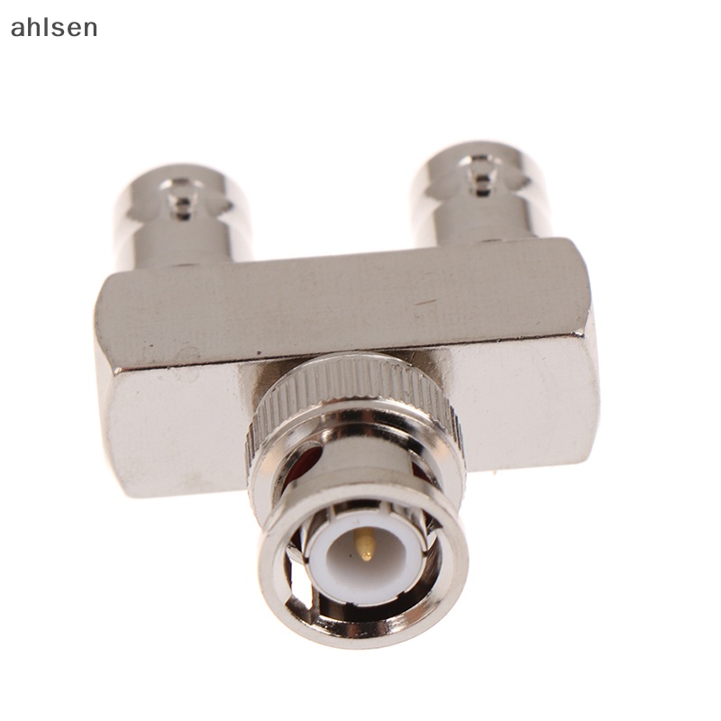 ahlsen 1Pcs BNC Male Plug To 2X BNC Female Jack Y Splitter RF Adapter ...