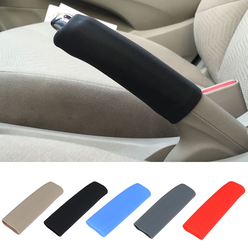 4 Colors Silicone Car Hand Brake Cover Gel Cover Anti-slip Hand Brake ...