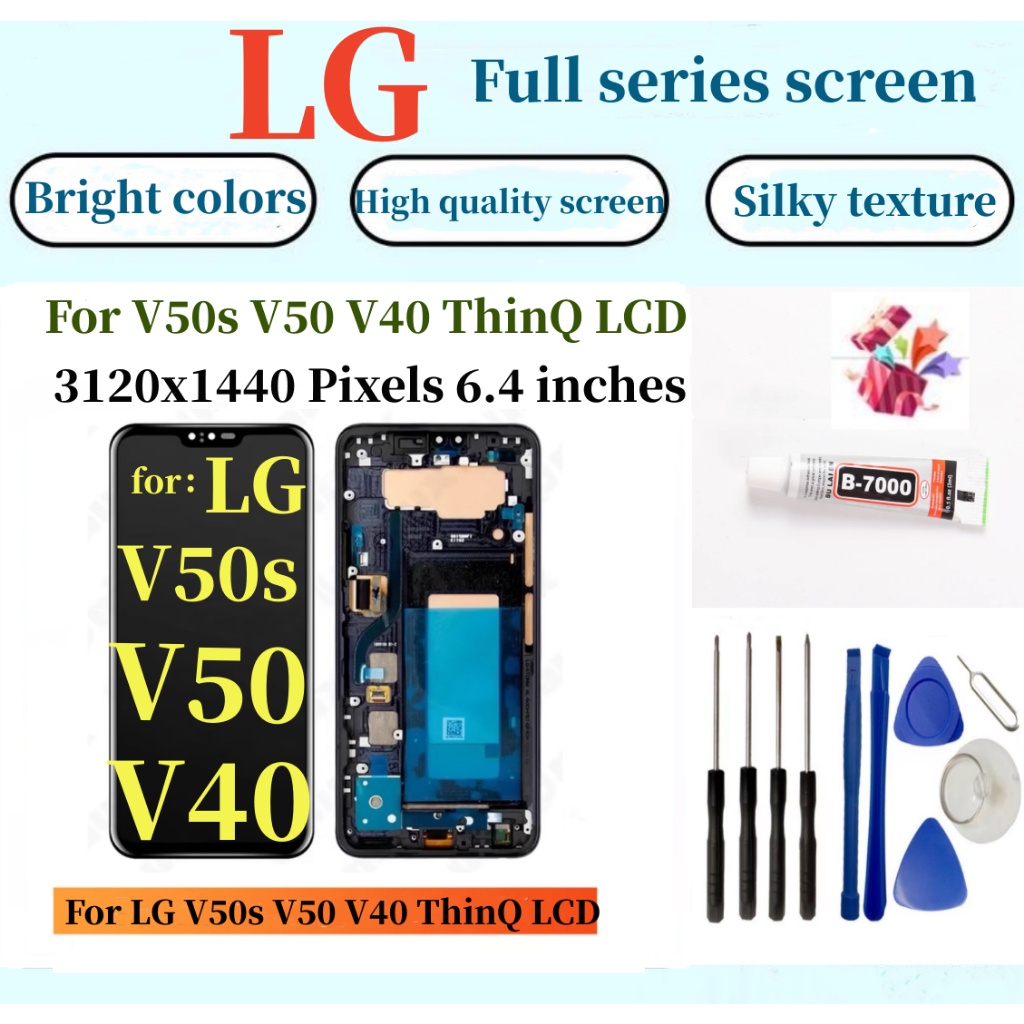 LG LCD Screen Assembly Brand New Suitable For V50S V50 V40 Display ...
