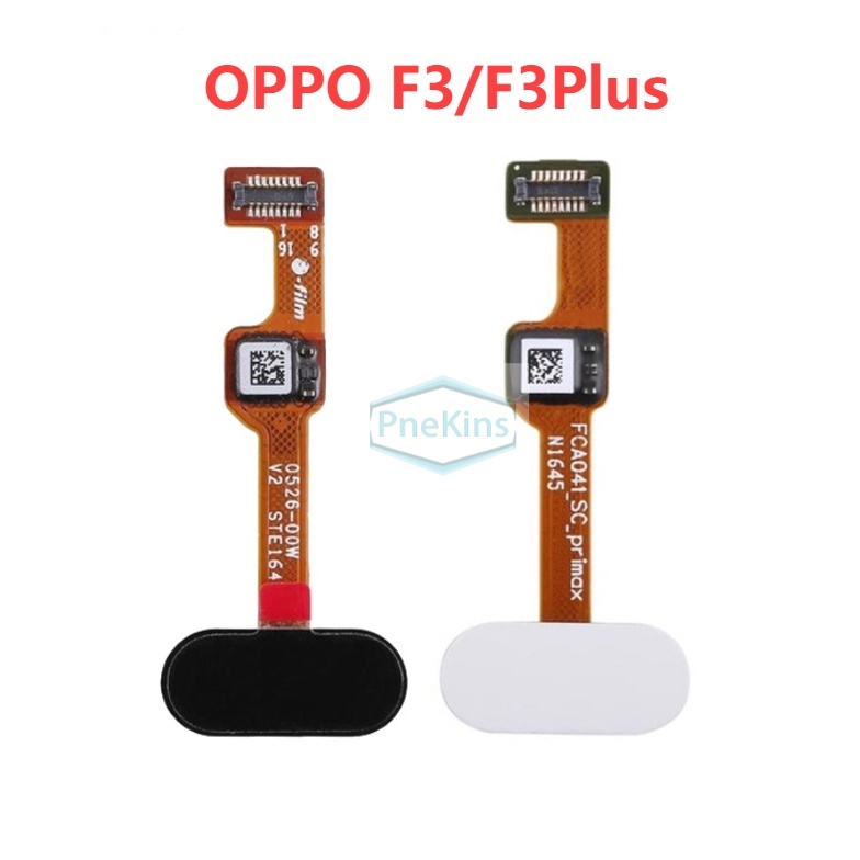 Home Button Fingerprint Flex For OPPO F3 Plus CPH1609 F3Plus A77 ...