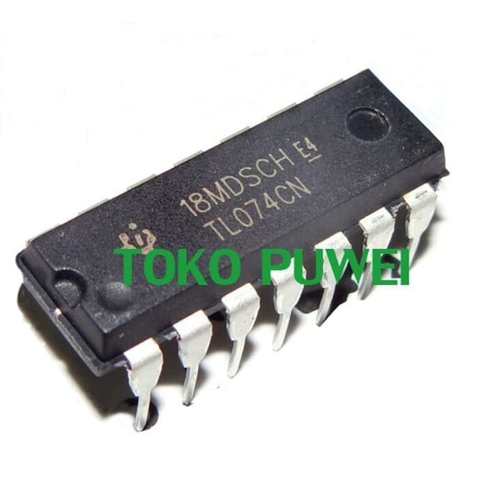 Tl074cn TL074 Operational Amplifier 6V to 36V DIP 14pin BG35 -Vs46 ...