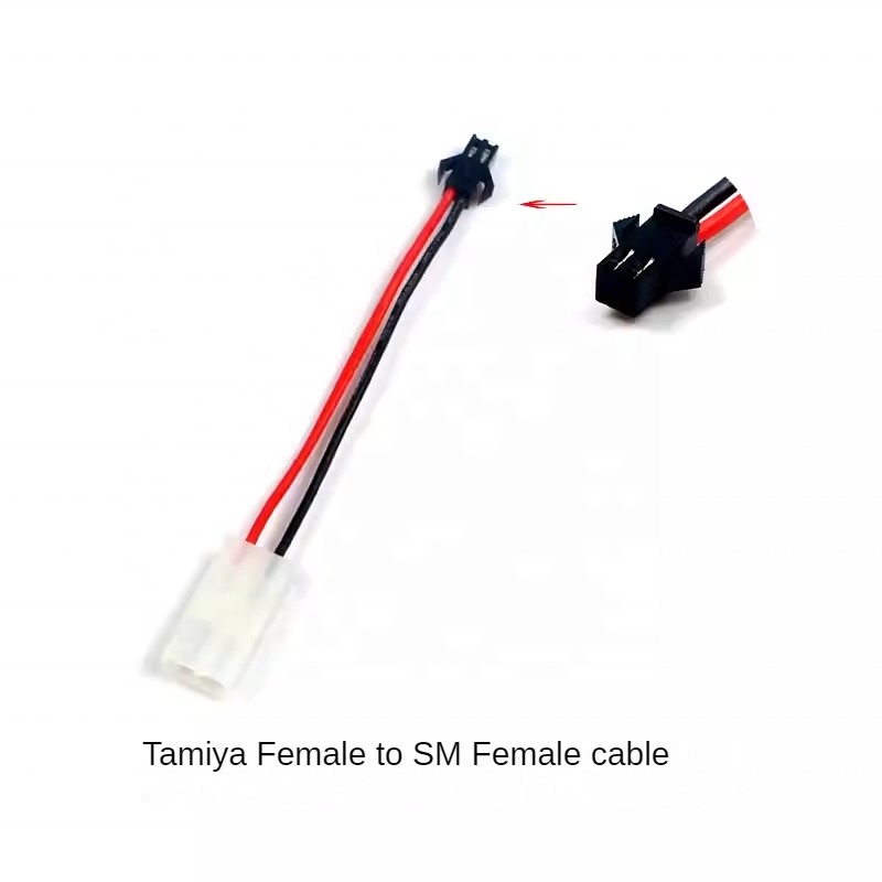 SM to Tamiya Connector Female Male Adapter Plug Cable 2Pin with ...