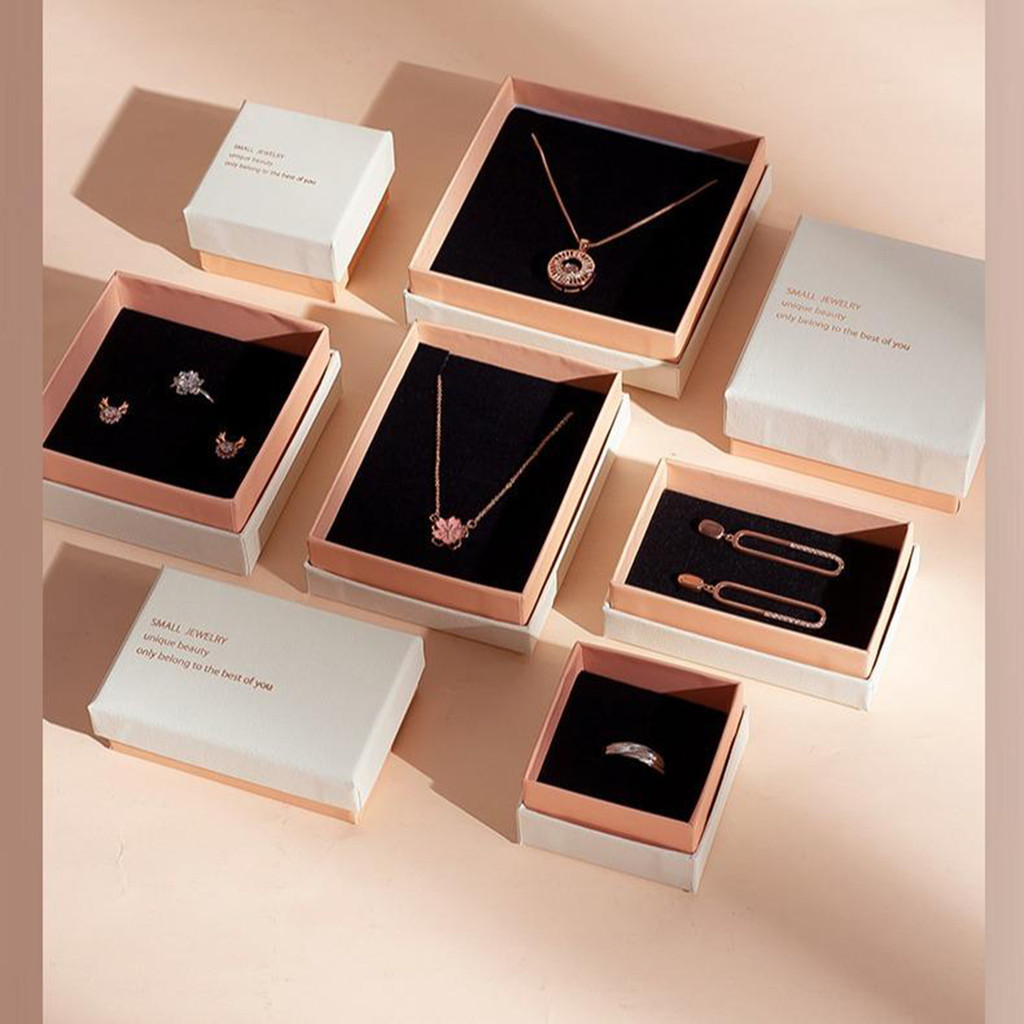 Premium Gift Box Multi-coloured Jewelry Gift Box Hot Stamping Process ...