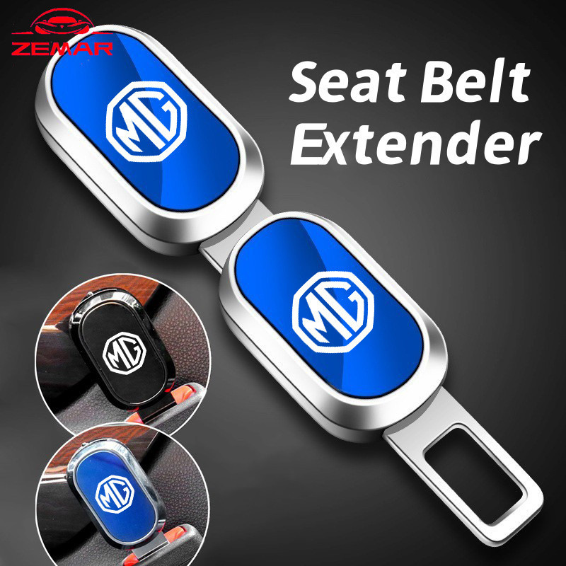 Mg Car Seat Belt Buckle Adjustable Electroplating Safety Seat Belt Clip