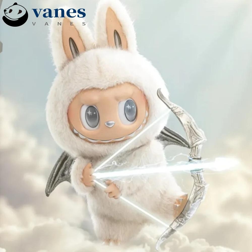 VANES Angel Labubu Plush Doll, Collectible Anti-lost Labubu Doll ...