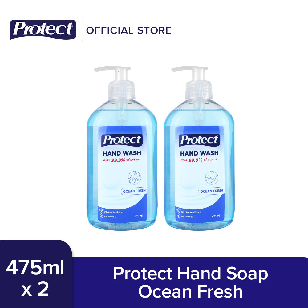 Protect Hand Soap (Ocean Fresh) Pump 475ml | Shopee Philippines