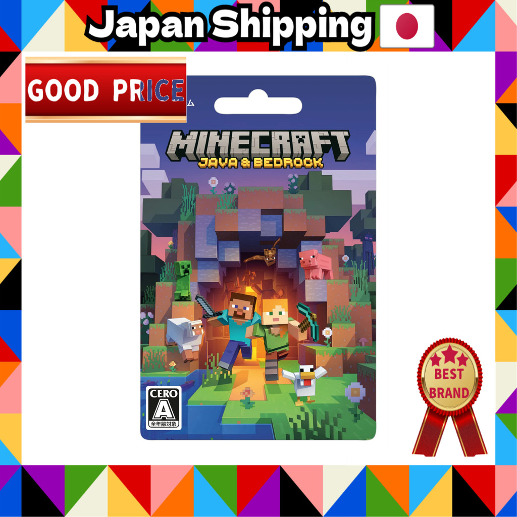 [Delivered from Japan] Minecraft: Java & Bedrock Edition | Card Edition ...