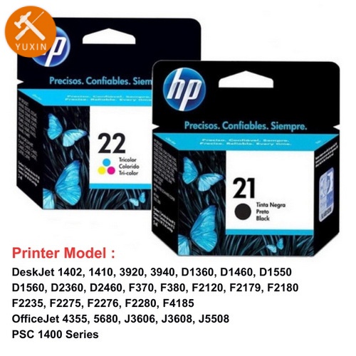 HP 21, 22 DeskJet 1410 3920 3940 D1360 D1460 D1550 D1560 D2360 D2460 ...