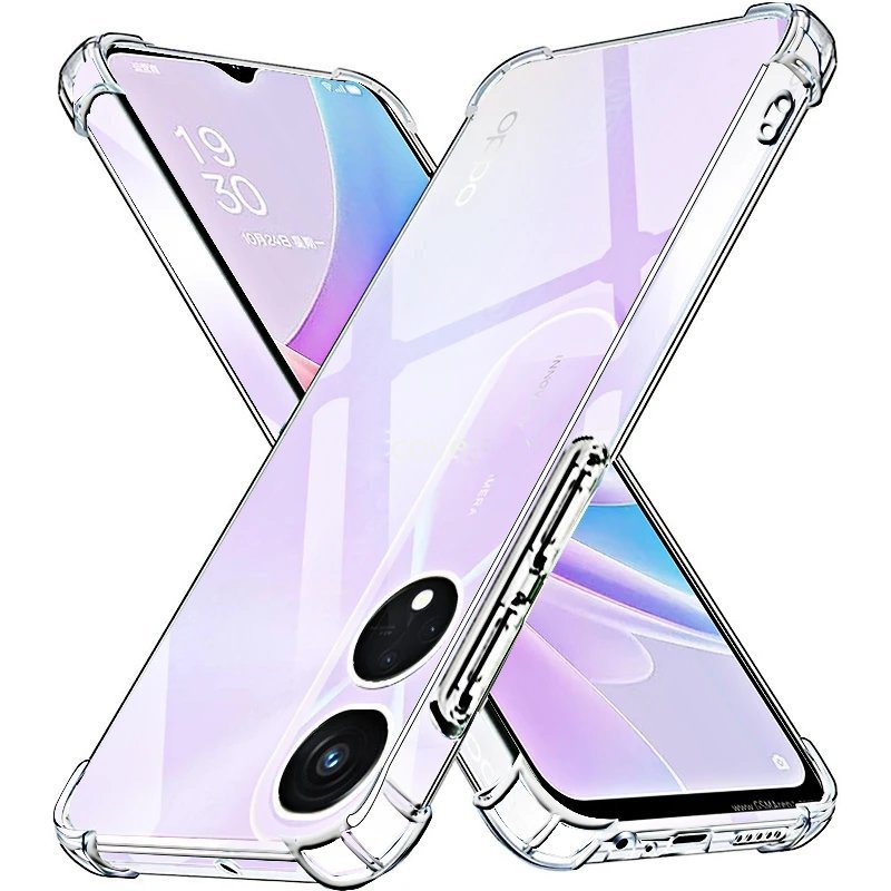 OPPO A78 4G Case Transparent Shockproof OPPO Reno 10 8T 8Z 7Z 6Z 5Z ...