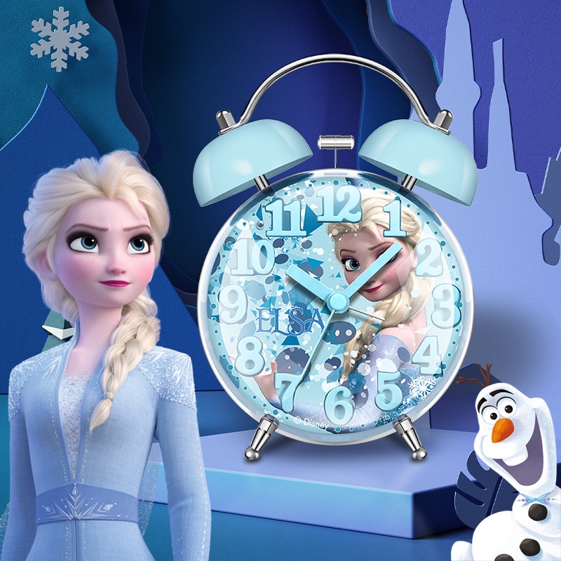 Disney Frozen Alarm Clock Powerful Wake Up Alarm Clock Creative Cartoon ...