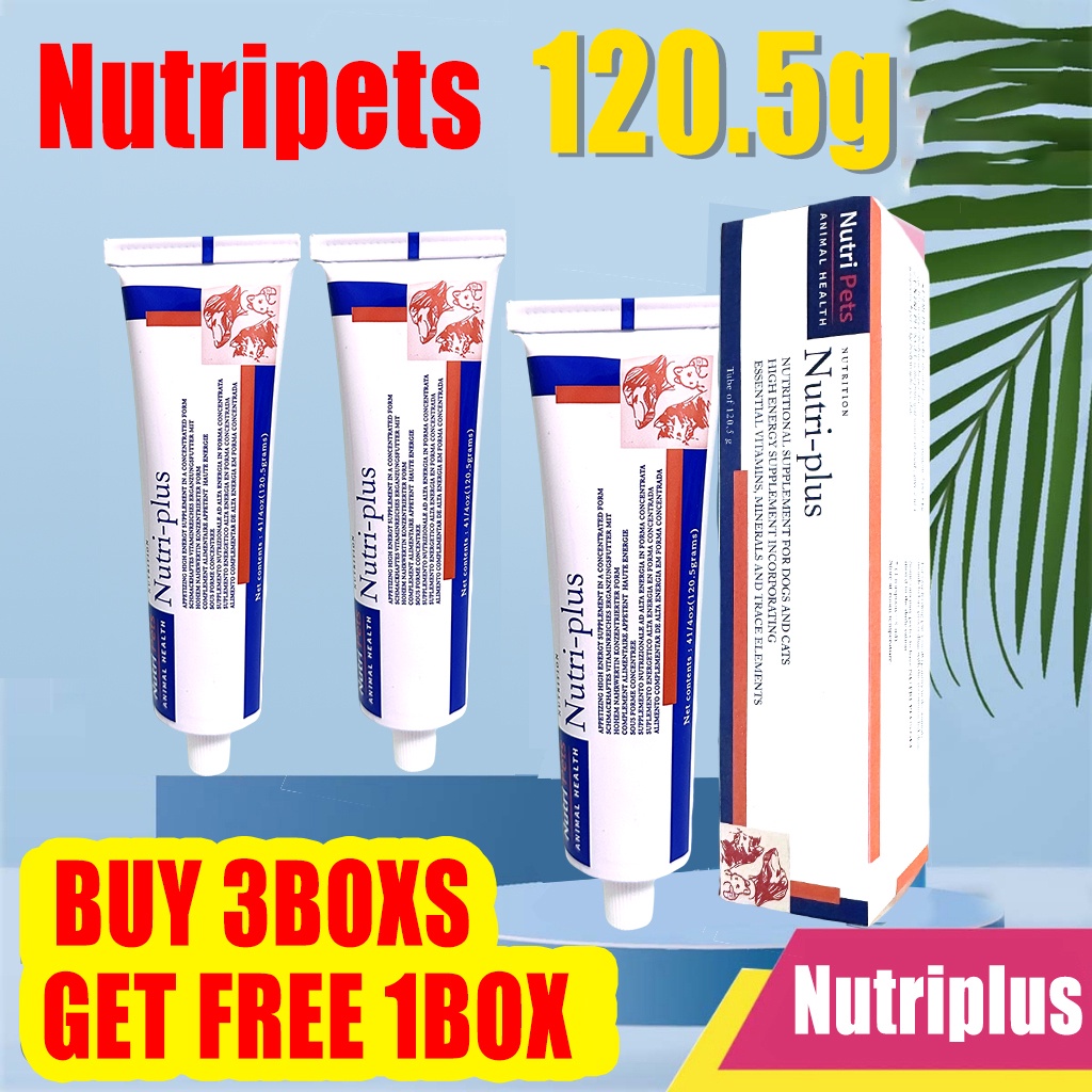 NUTRI PLUS GEL Appetite Booster for Dogs and Cats Boosts Pet's Immunity ...