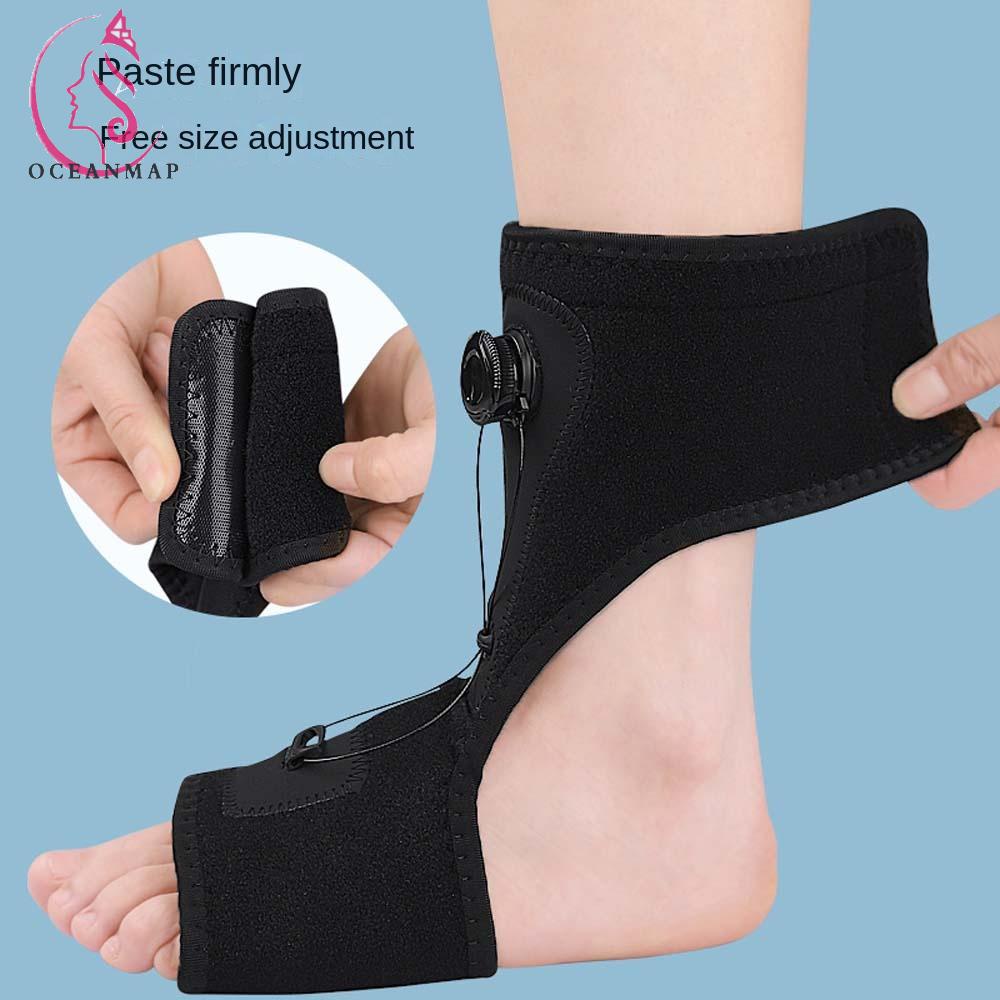 OCEANMAP Drop Foot Orthotic Night Day Use Pedicure Plantar Stretch ...