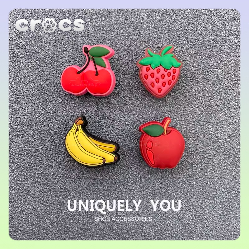jibbitz for crocs Strawberry Apple Banana crocs jibbitz Sjibitz crocs ...