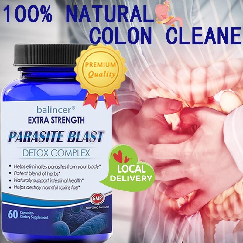 Intestinal Parasite Cleanse Detox Dietary Capsules support digestion ...