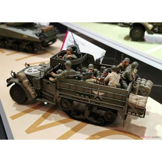 Tamiya 35070 World War II US Army M3A2 Half Track Armored Transporter ...