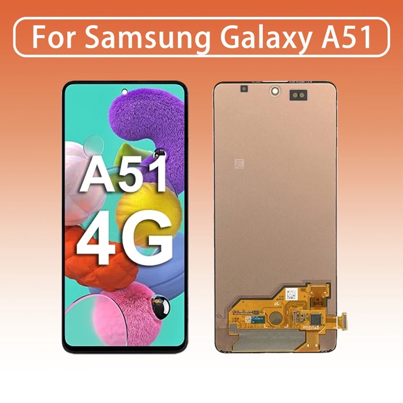 For Samsung Galaxy A51 LCD A515 A515F LCD Display Touch Screen Digitizer Replacement | Shopee ...