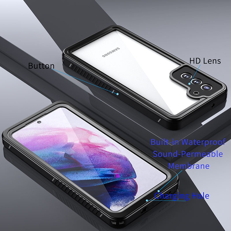 Samsung Galaxy S23 FE Waterproof Case S23FE Swimming Diving Cover Front ...
