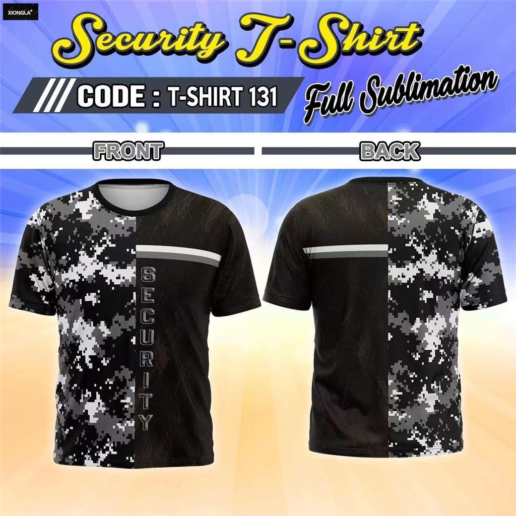 SECURITY T-SHIRT FULL SUBLIMATION | Shopee Philippines