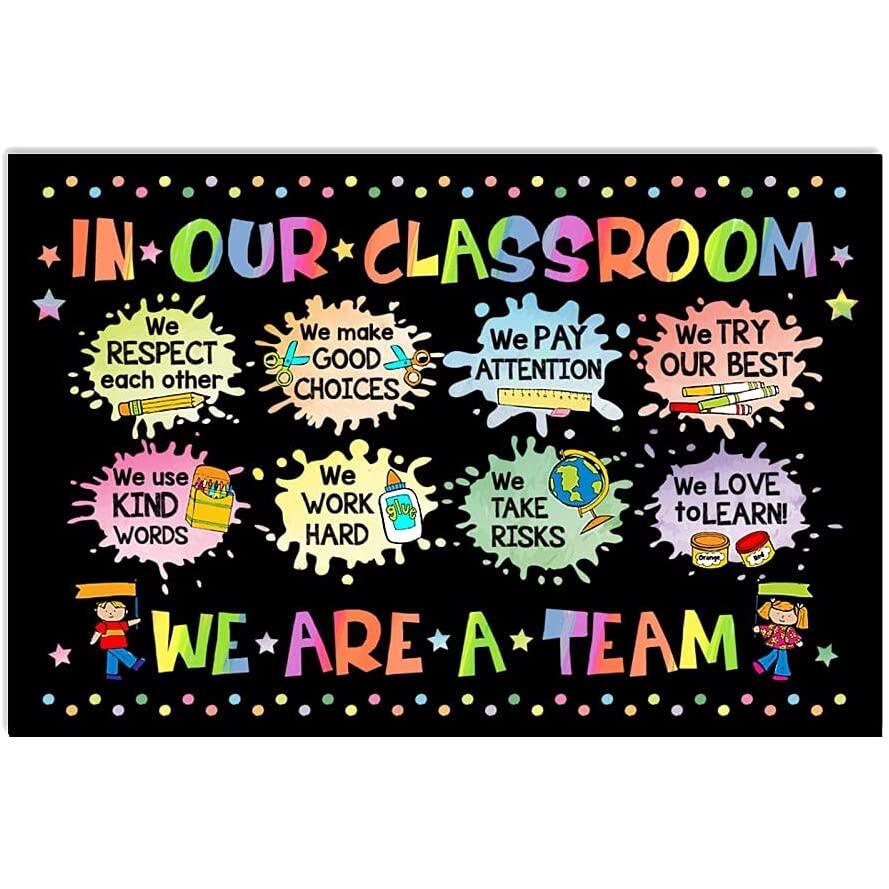 in This Classroom We are A Team Poster Classroom Poster Teacher ...