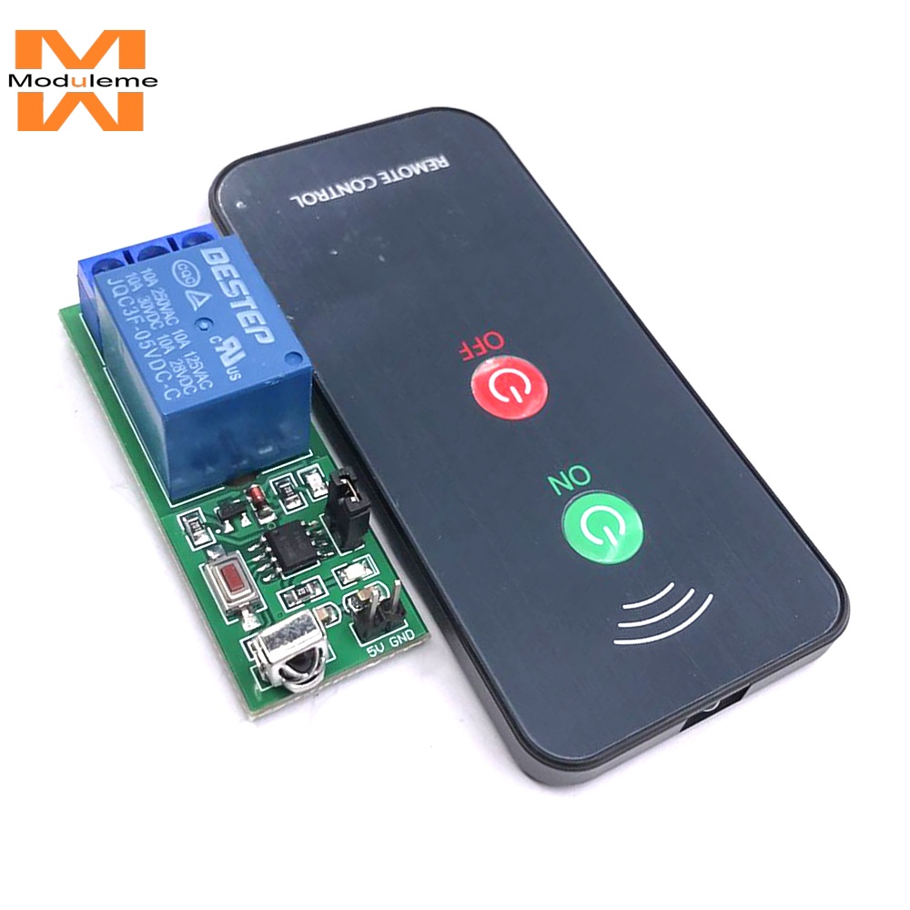 1 Channel 5V Infrared Remote Control Relay Module Infrared Receiver ...