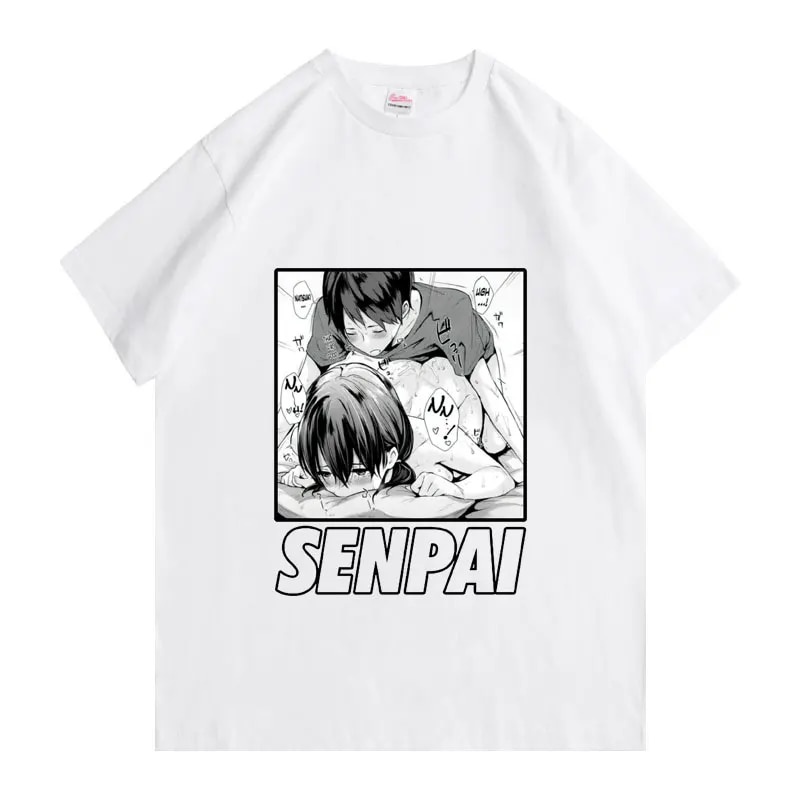 2022 Waifu Senpai Ahegao Otaku Vaporwave Sexy Funny Printed Soft Pure Vintage | Shopee Philippines
