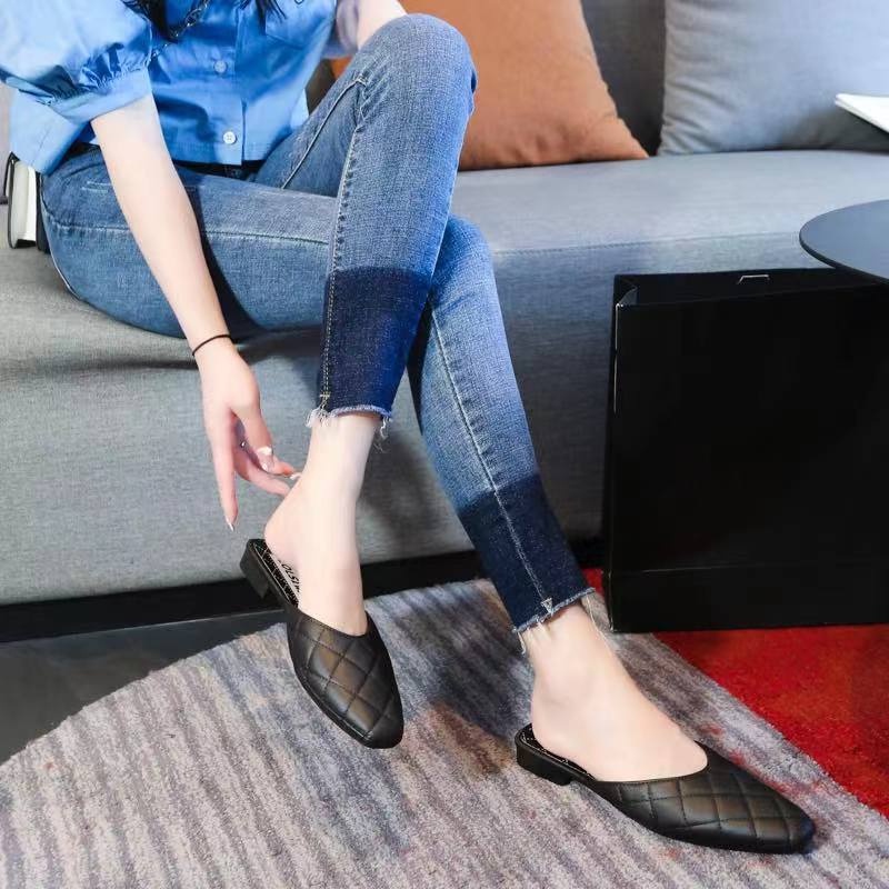 Slip-ons Half Shoes Colsi Flat Sandals Casual Formal Fashion Trend ...