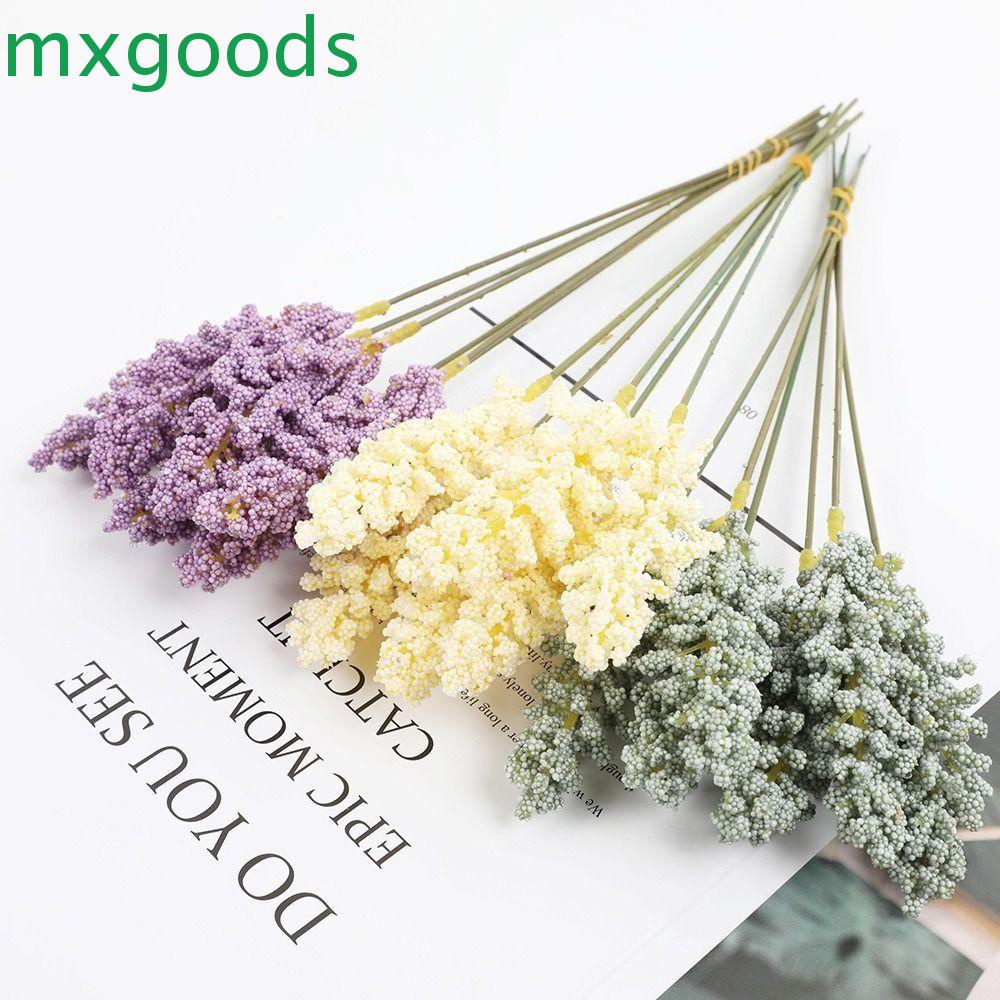 MXGOODS 6 pcs/ Simulation Foam Wheat, Artificial Plants Lifelike Wheat ...