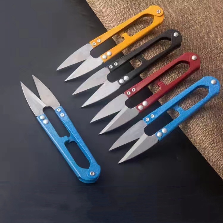 1pcs U-Shape Thread Trimmer Cutter Spring Scissor Embroidery Sewing ...