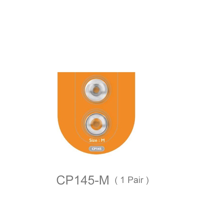 SpinFit CP145 CP-145 Silicone Eartip Patented 360 Degree Free Rotation ...