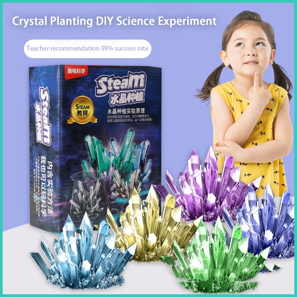 Crystal Growing Kit Crystal Making Experiment STEM Project Toy ...