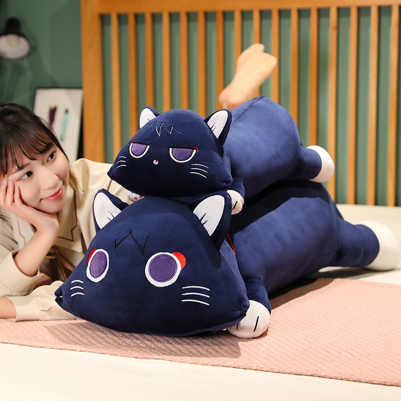 60/90cm Genshin Impact Wanderer Plush Toys Kawaii Scaramouche Plushie ...