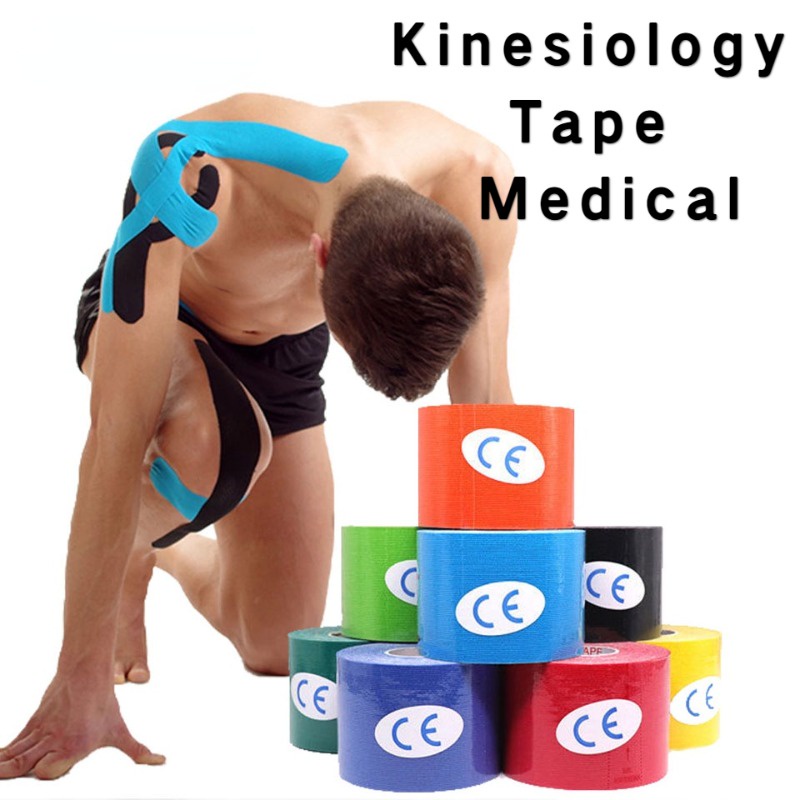 Kinesiology Tape Athletic Sport Recovery Strapping Muscle Pain Relief ...