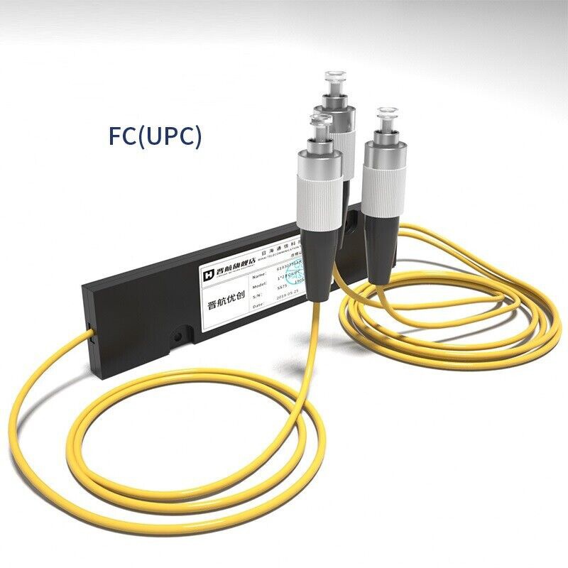 1pcs FC/UPC Splitter 1 Point 2 Optical Fiber Splitter FC Head One Point ...