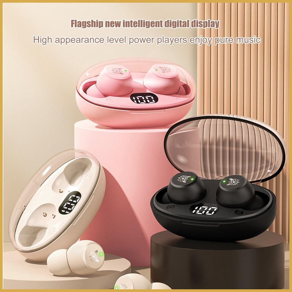 ONIKUMA T305 Bluetooth gaming e-sports chicken noise reduction TWS digital display in-ear ...