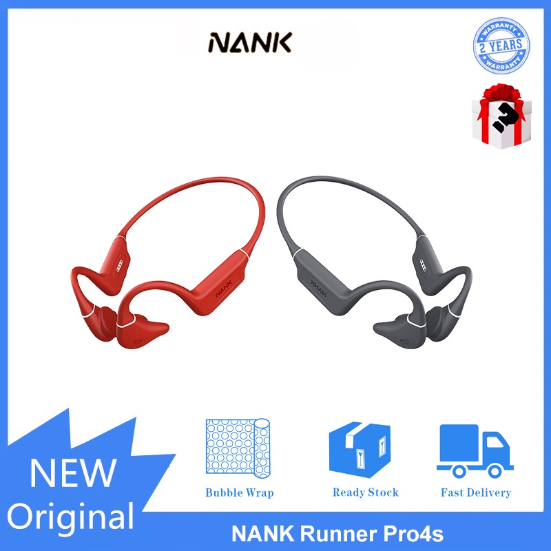 NANK Runner Pro4s bone conduction Bluetooth swimming headset wireless running | Shopee Philippines