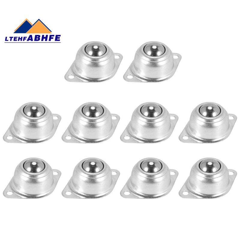 10Pcs 3CM Dia Carbon Steel CY-15A Ball Transfer Unit Ball Bearing ...