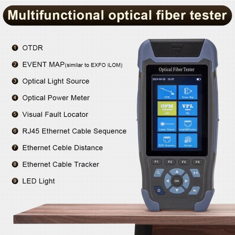 1310Nm 1550Nm Otdr Nk3200D With Opm Para Fibra Monomodo Y Multimodo ...