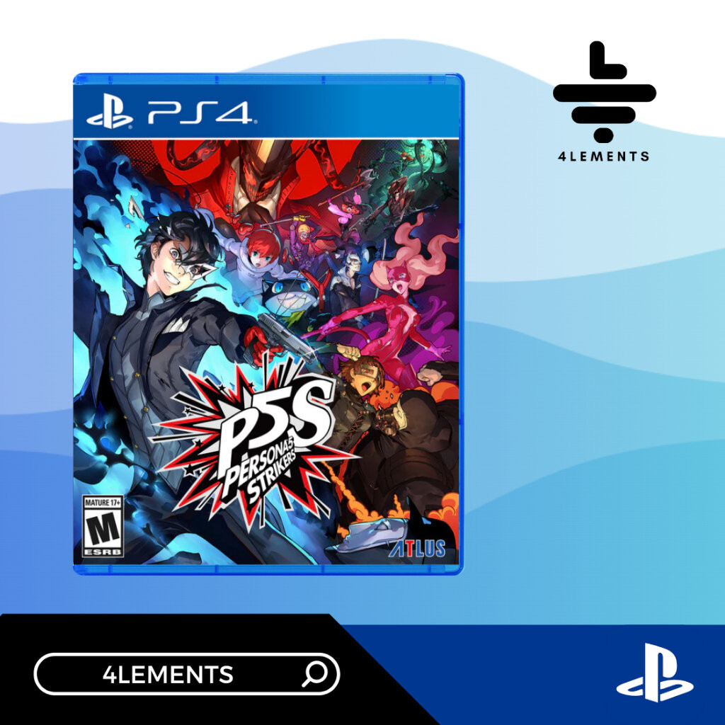 PS4 PERSONA 5 STRIKERS (R1/US) (GAME) (ENG) | Shopee Philippines
