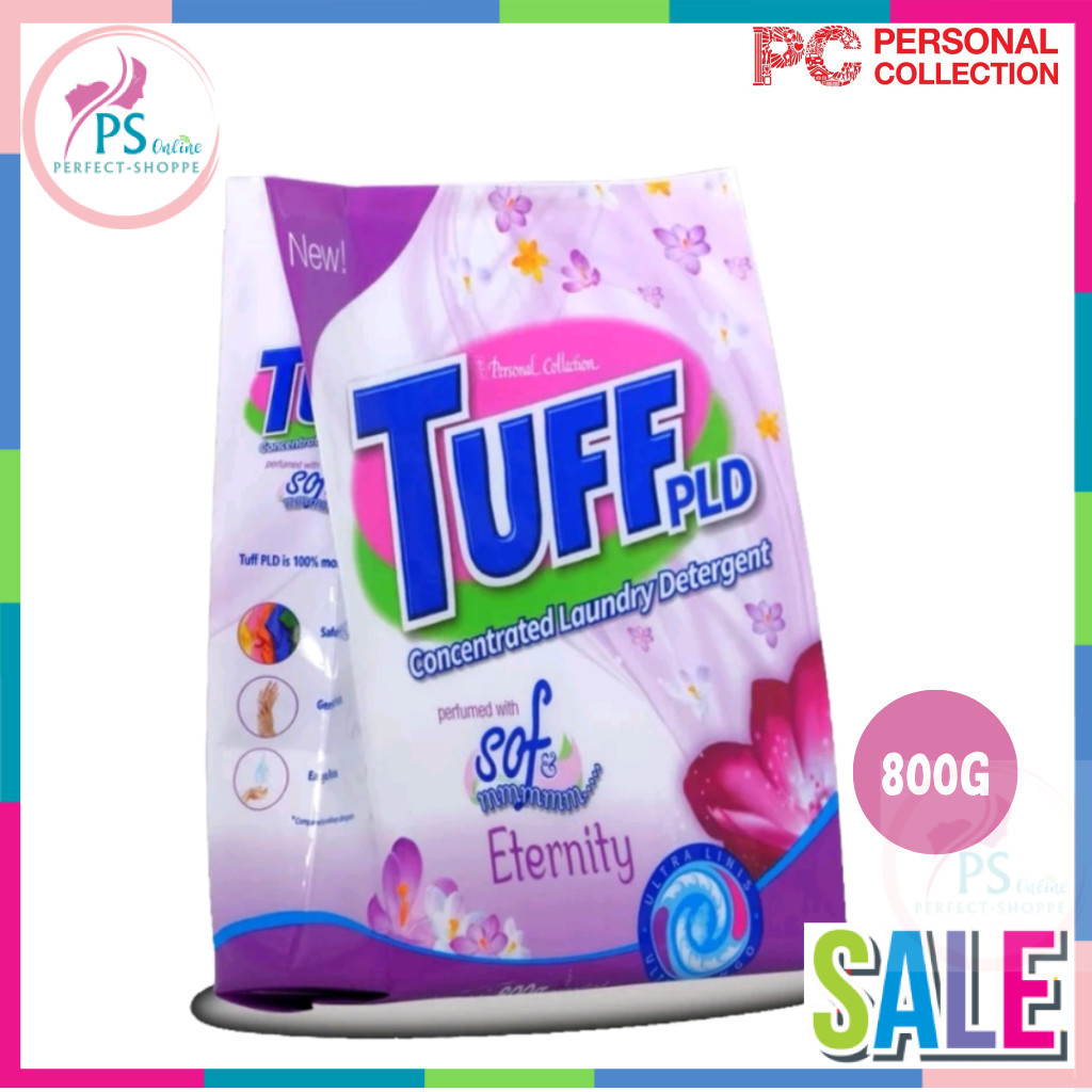 Tuff Powder Laundry Detergent PLD with Eternity 800g Personal ...
